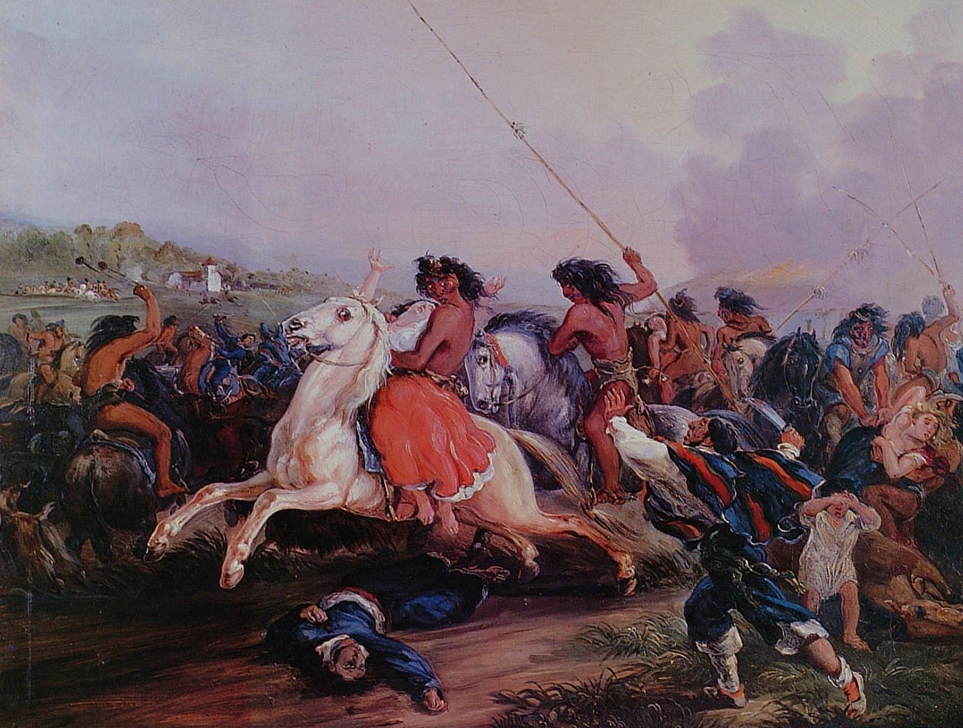 La Mazorca, Sociedad Popular Restauradora – Hegemonía